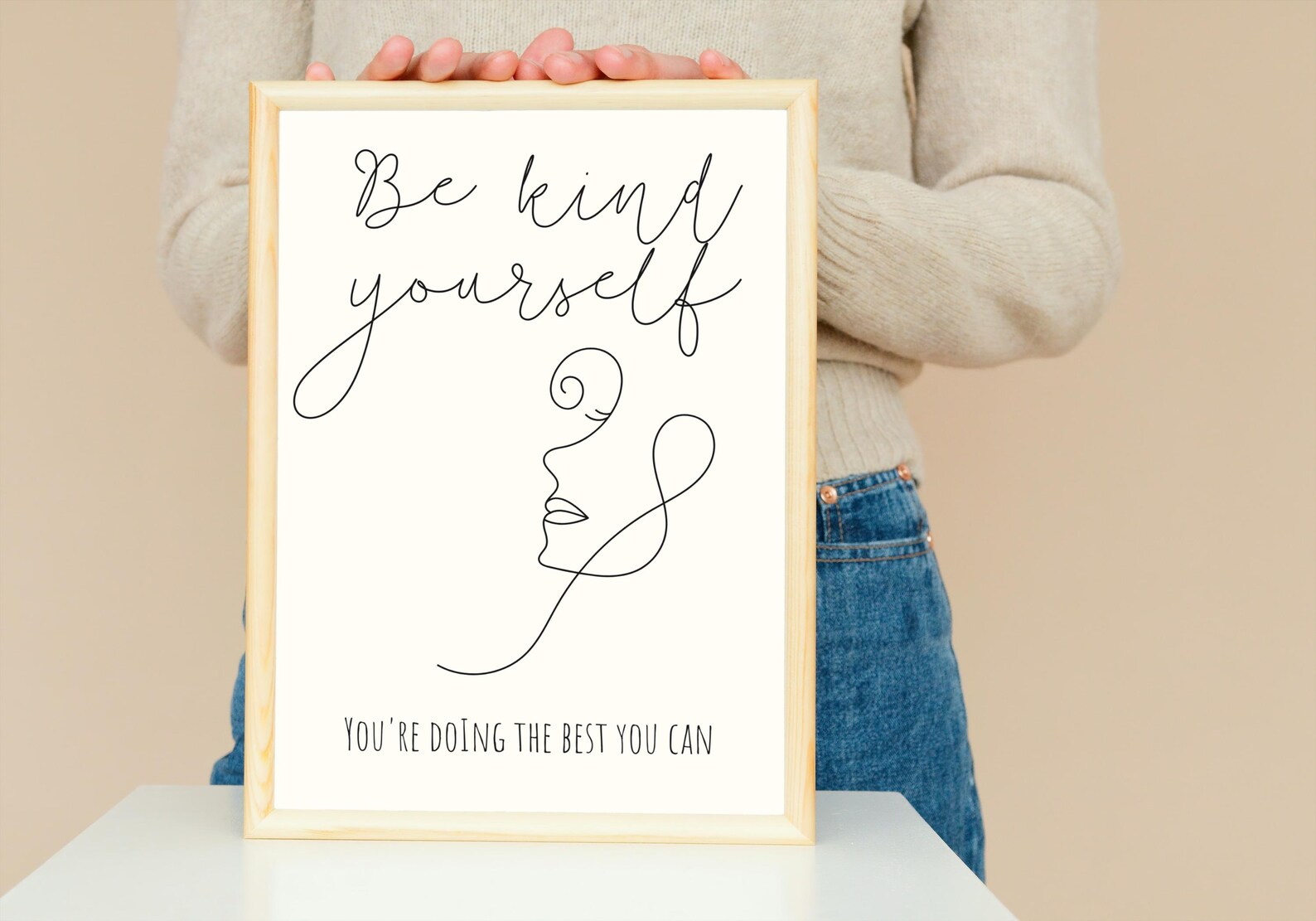Gentle Reminder: Be Kind When You Speak to Yourself, Self-esteem Mental ...