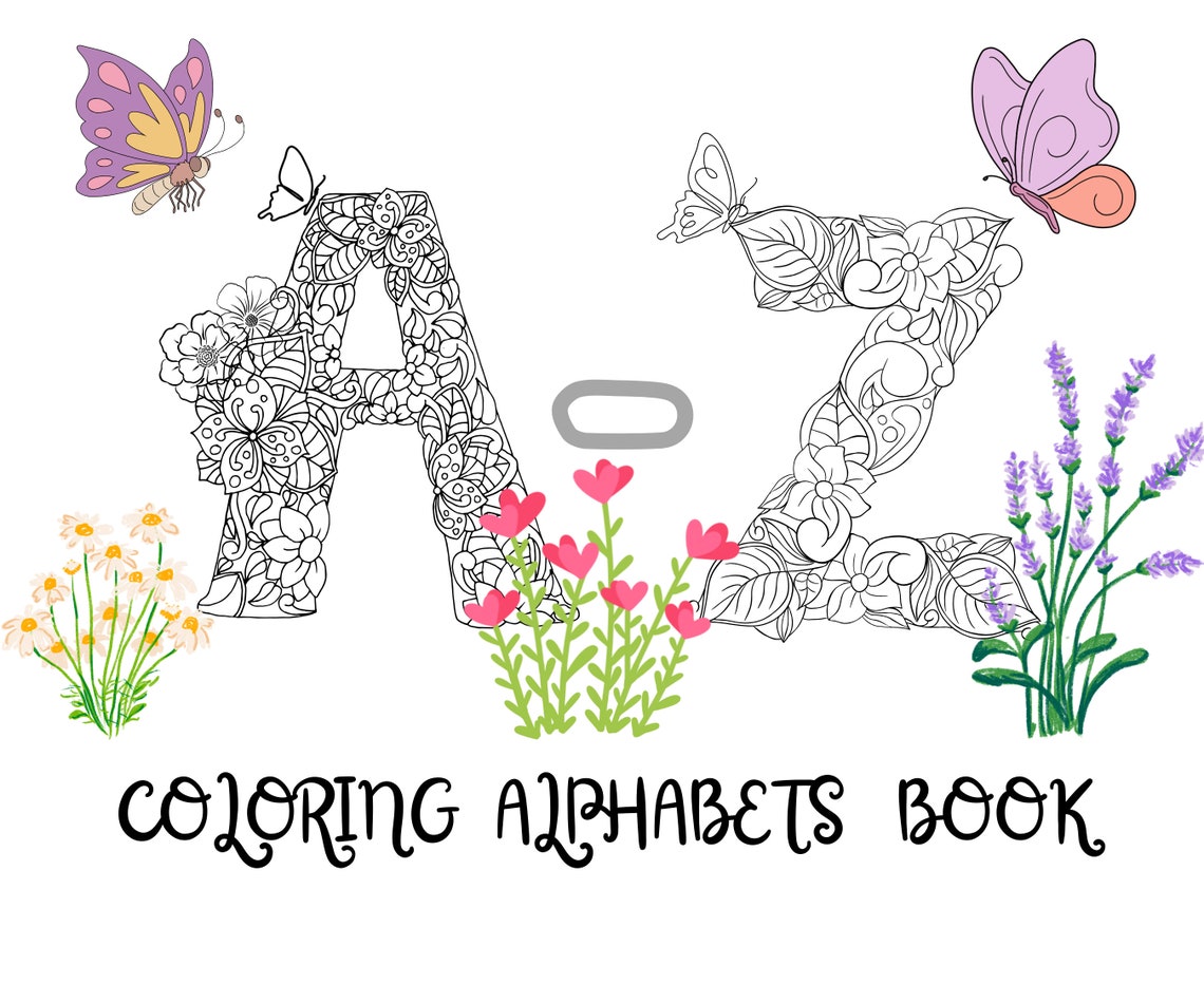 Mandala Alphabet Coloring Pages. Letter Coloring. Printable Letter ...