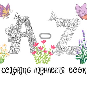 Mandala Alphabet Coloring Pages. Letter Coloring. Printable Letter ...