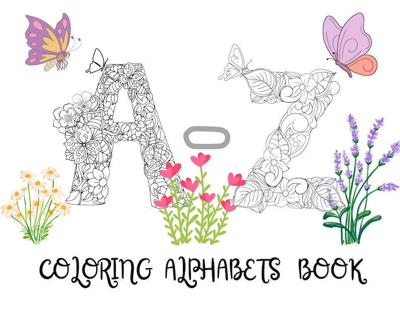 Mandala Alphabet Coloring Pages. Letter Coloring. Printable Letter ...