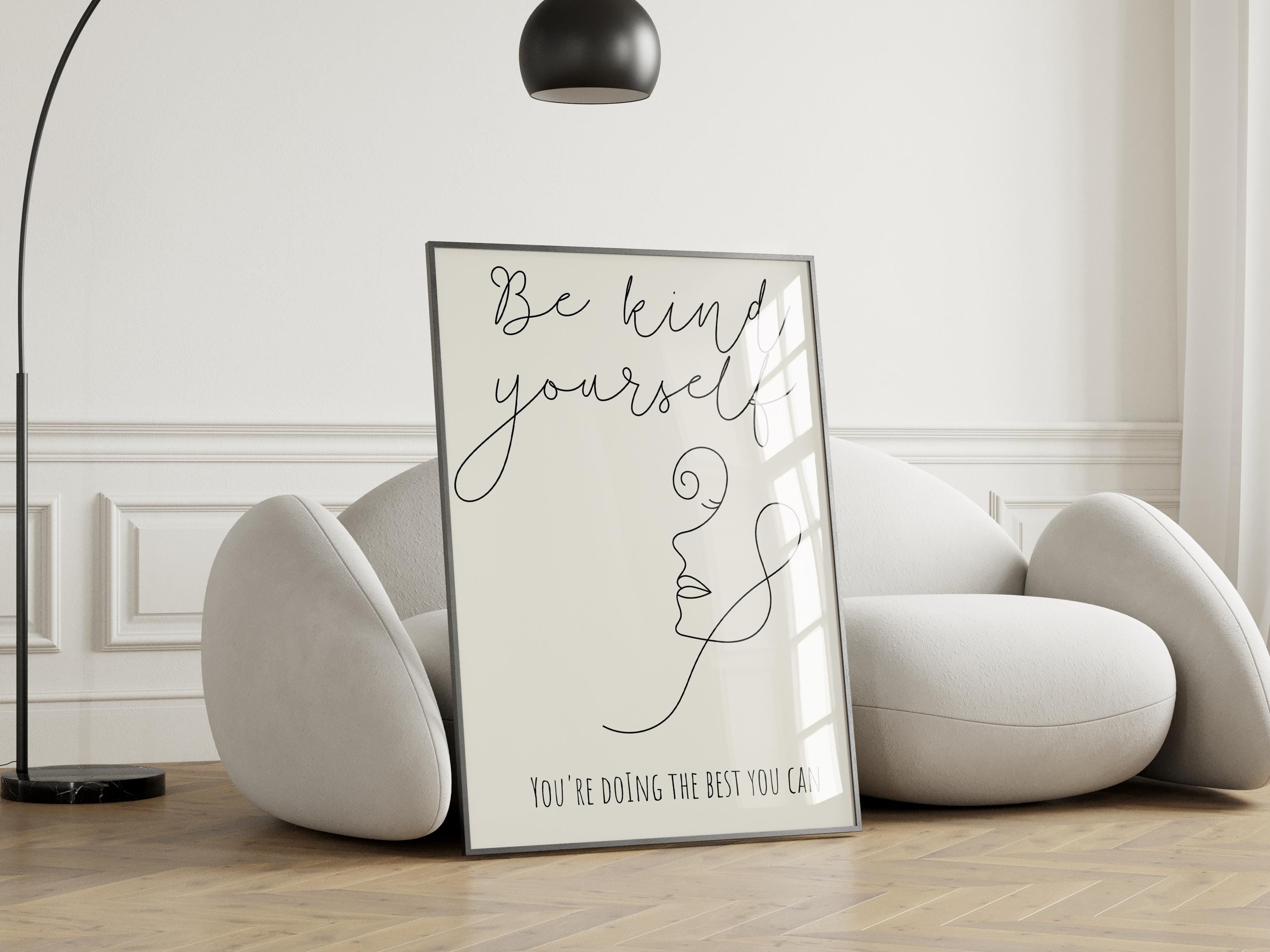 Gentle Reminder: Be Kind When You Speak to Yourself, Self-esteem Mental ...