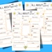 All About My Family All About Me Worksheet All About Me Bundle - Etsy
