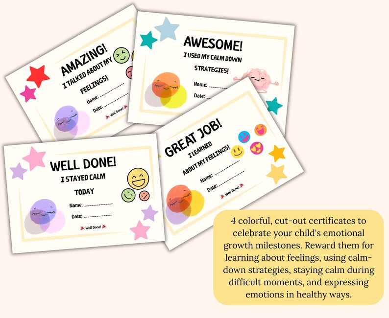 My Big Feelings Toolkit Kids Emotion Learning Kit Printable PDF ...