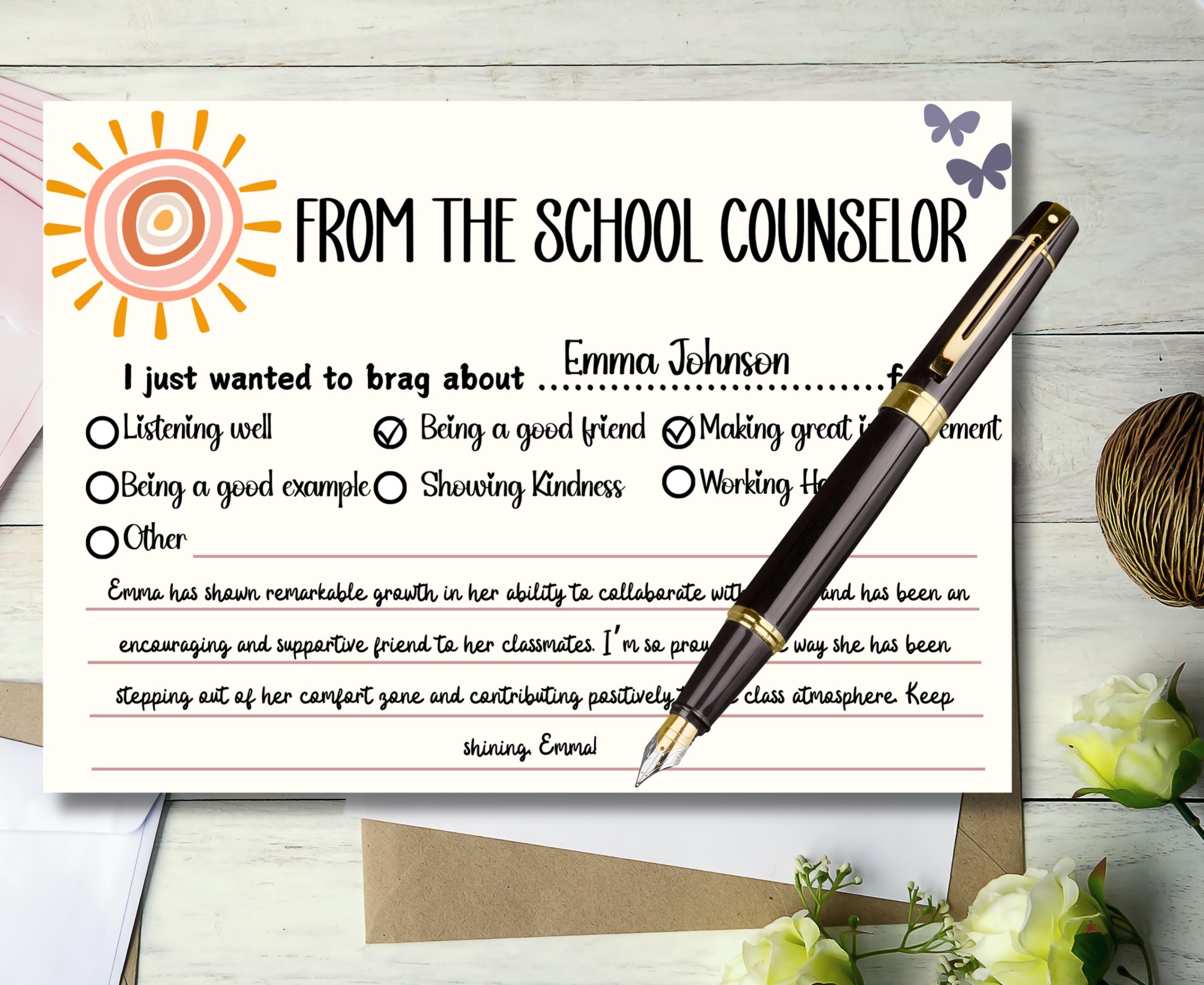 School Counselor Office Note Printable School Psychologist Decor ...