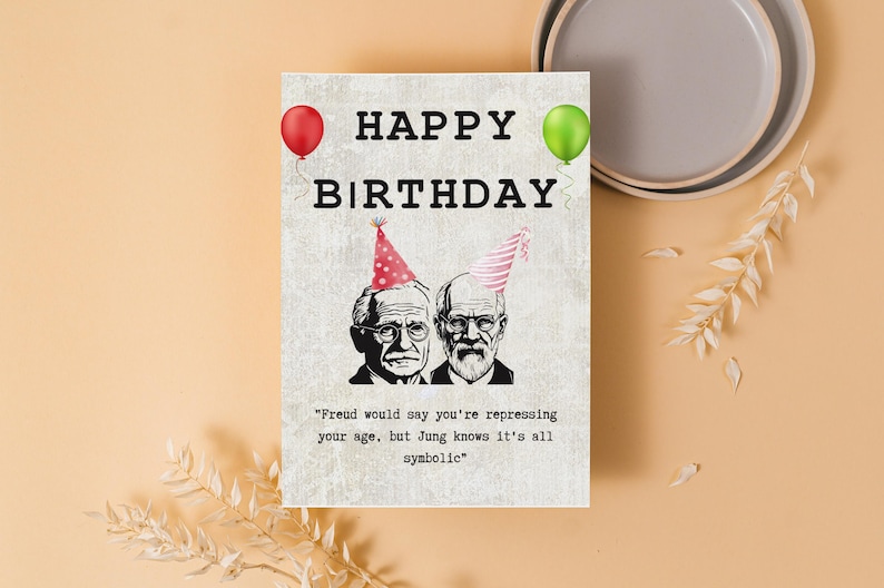 Funny Freud Jung Birthday Carl Psychologist Gifts Counselor Therapist ...