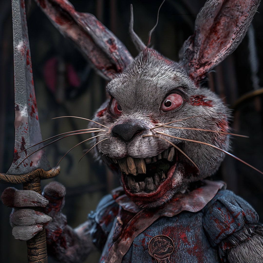 Evil Rabbit Digital Download - Etsy