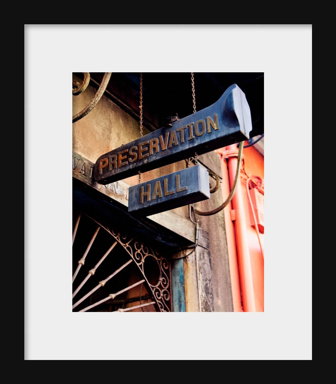 New Orleans Wall Art Print Preservation Hall Canvas or | Etsy