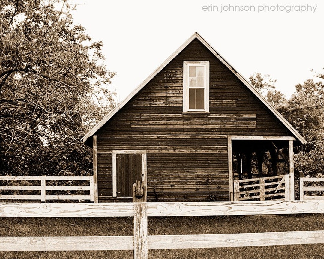 Rustic Farmhouse Barn Photography, Farmhouse Decor, Burnt Corn, Alabama ...