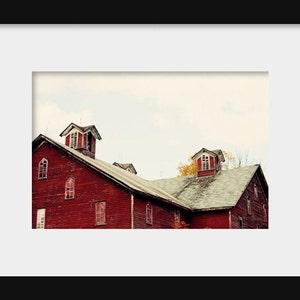 Rustic Red Farmhouse Decor Barn Photography Canvas Wall Art - Etsy