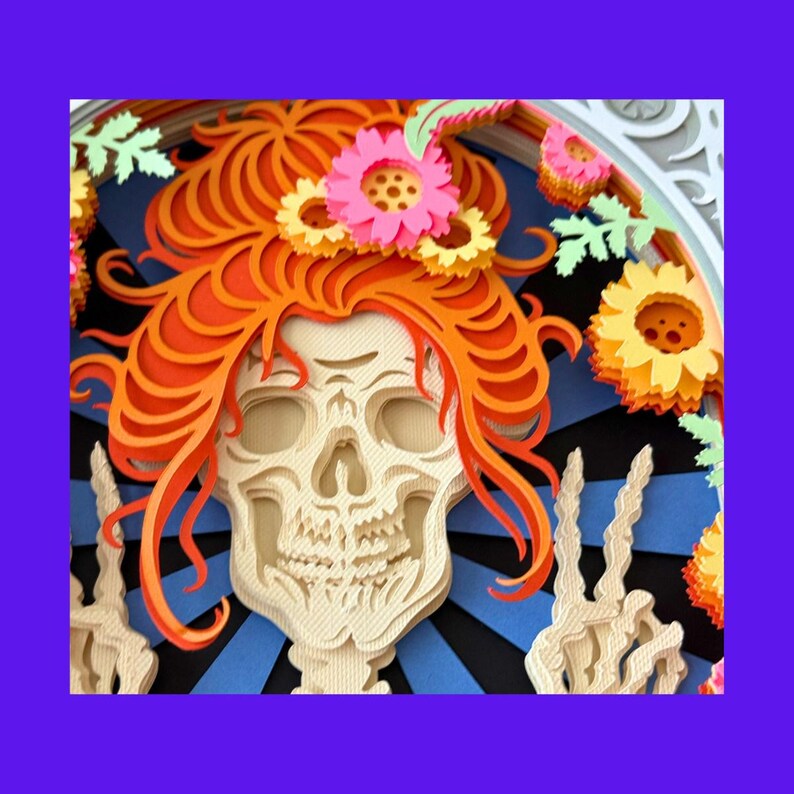 3D Shadow Box Art, Hippie Peace Maker - Etsy
