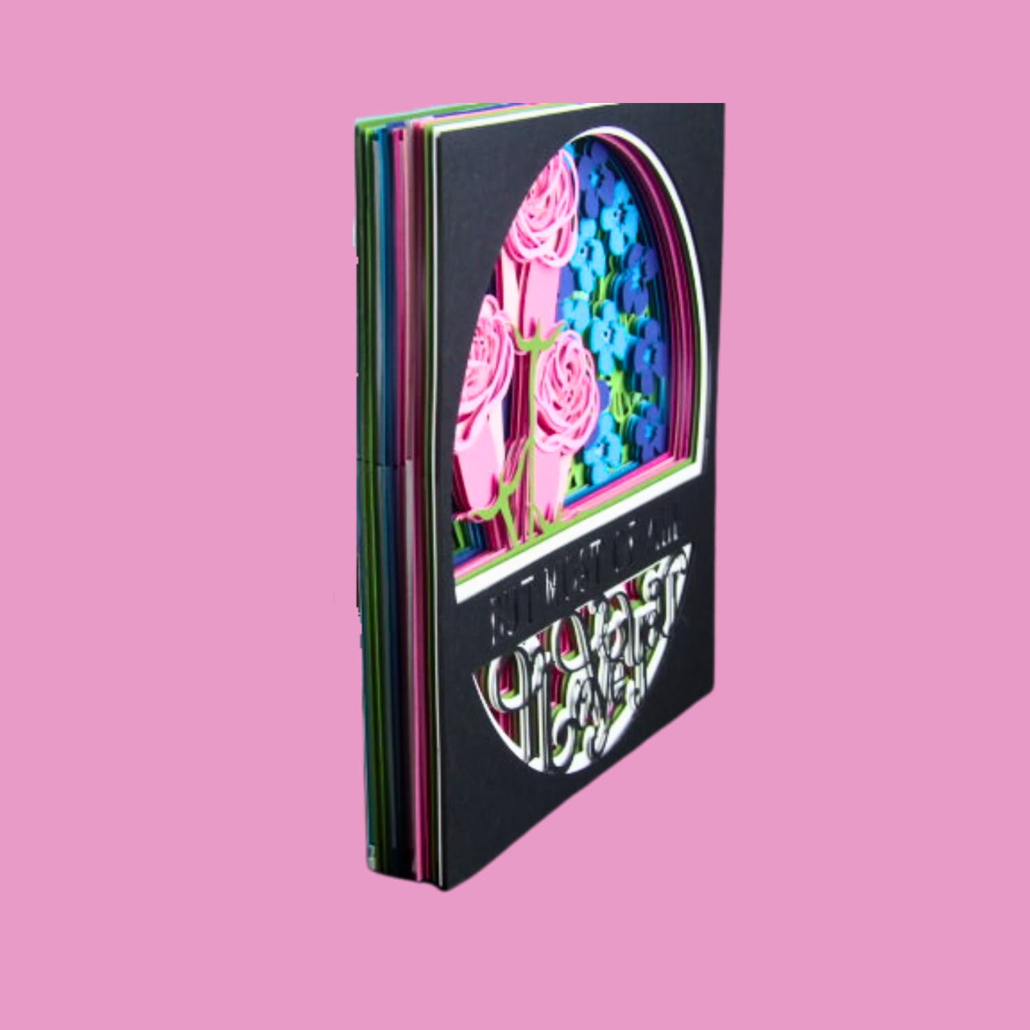 Shadow Box Art Romantic, Heartfelt 3D i Love You Message With Gorgeous ...