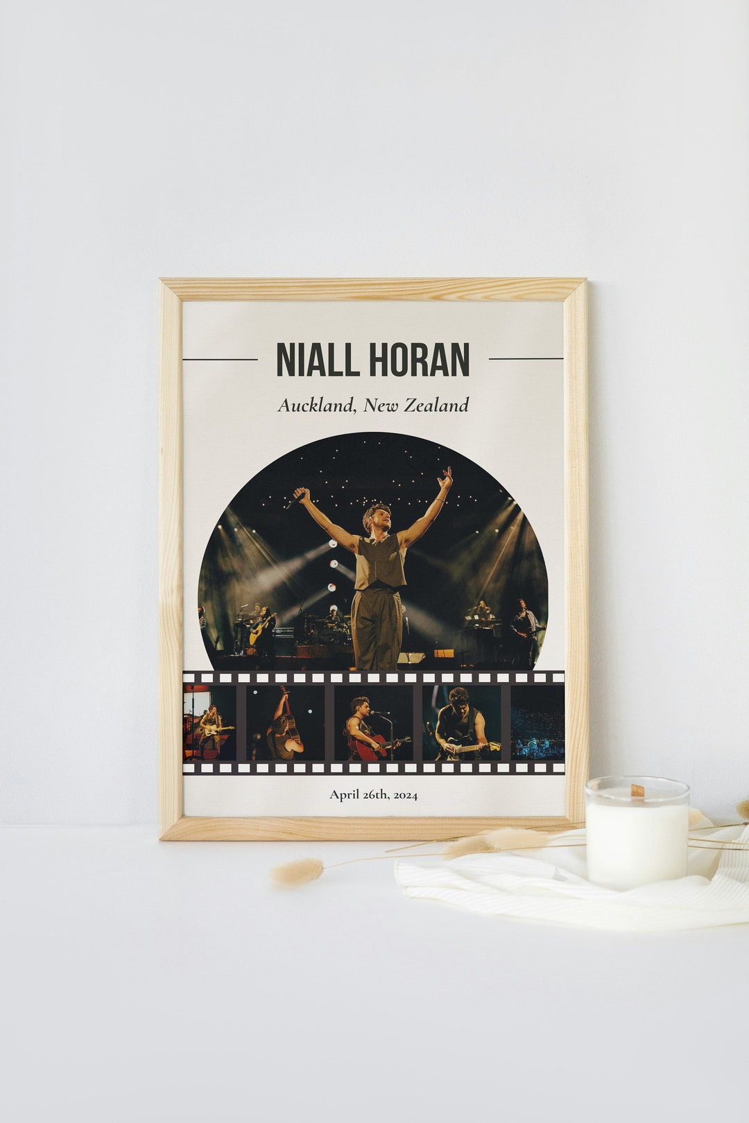 Niall Horan Digital Poster Auckland - Wall Decor - Etsy