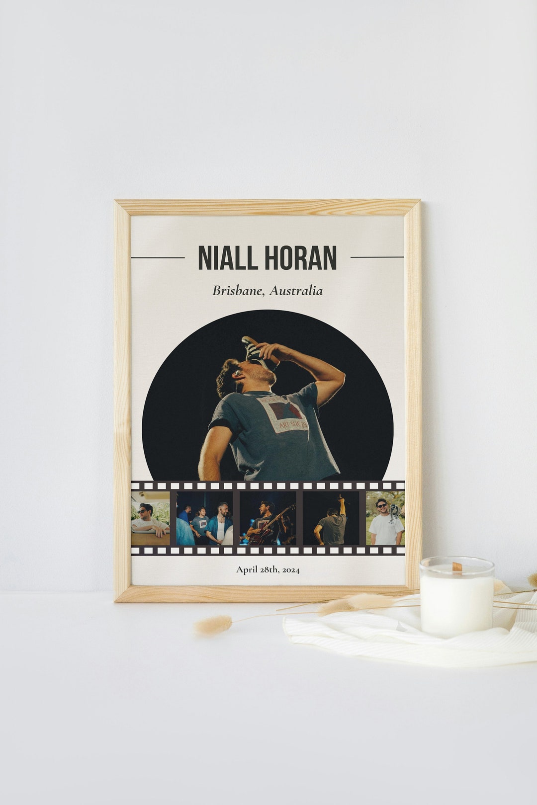 Niall Horan Digital Poster Brisbane - Wall Decor - Etsy