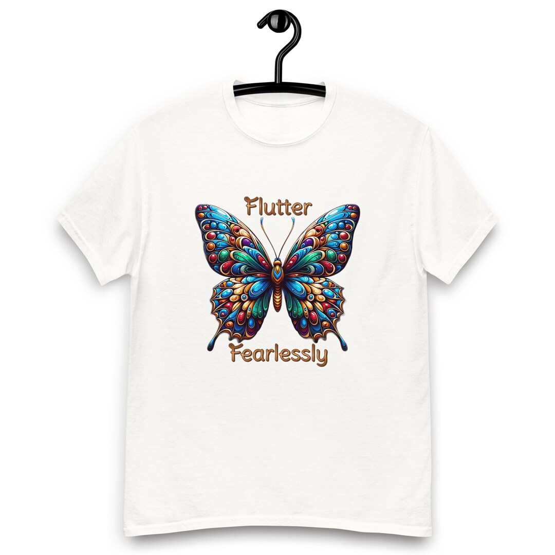 Flutter Fearlessly T-shirt - Etsy