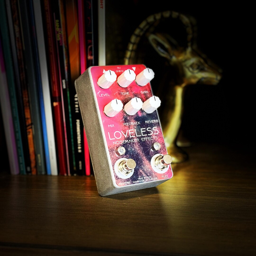 Noisemaker Effects Loveless Fuzz/reverb Guitar Effect Pedal - Etsy