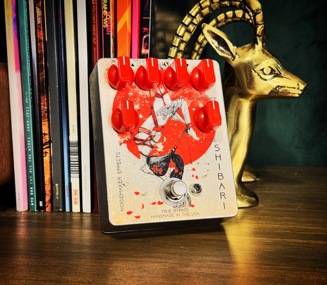 Noisemaker Effects Shibari Overdrive/distiortion Guitar Effect Pedal - Etsy