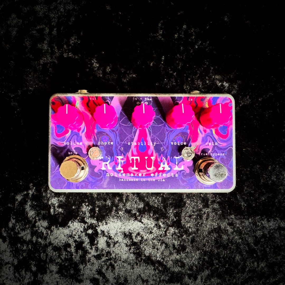 Noisemaker Effects Ritual Fuzz Effect Pedal for Guitar and Bass - Etsy