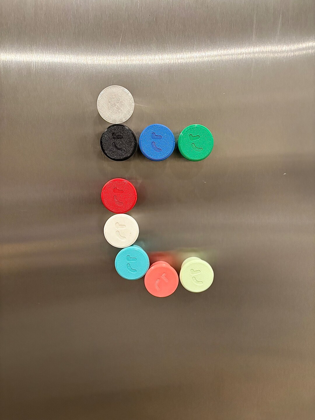 Multi Colored 3D Magnets - Etsy