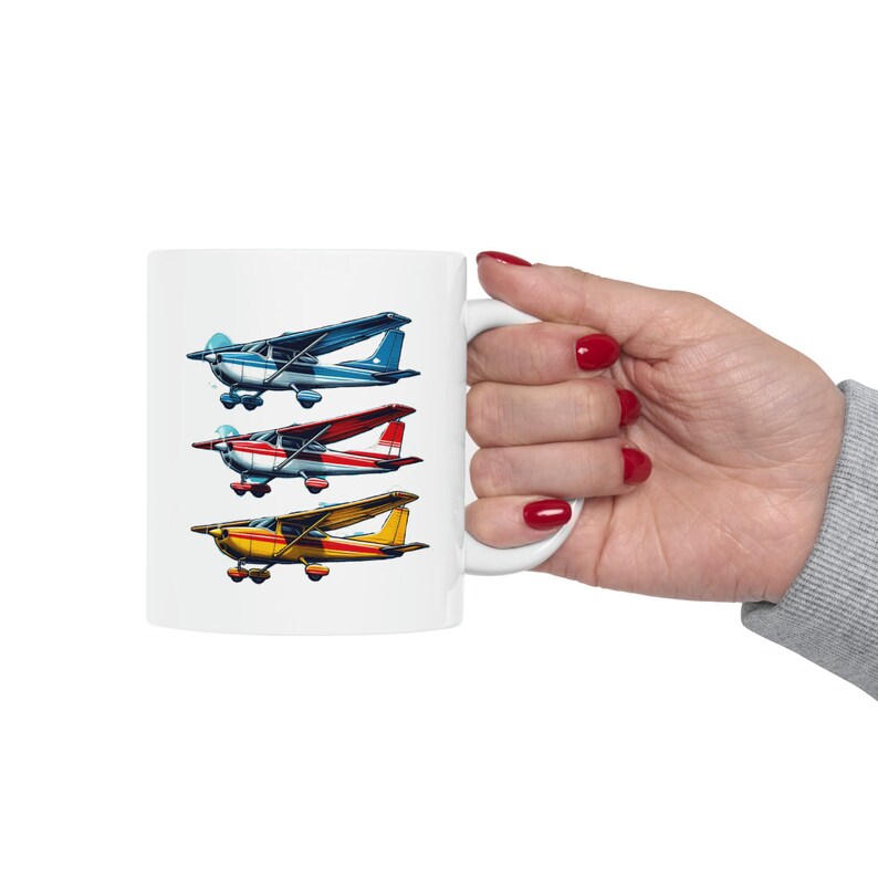 Cessna Airplane Mug. Airplane Gift. Pilot Coffee. Flying Mug. Pilot ...
