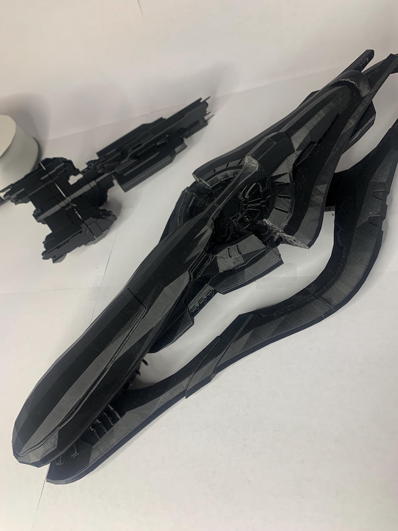 Halo Fleet Duo – 16″ Ceudar-pattern Heavy Corvette + 8″ Paris Class ...