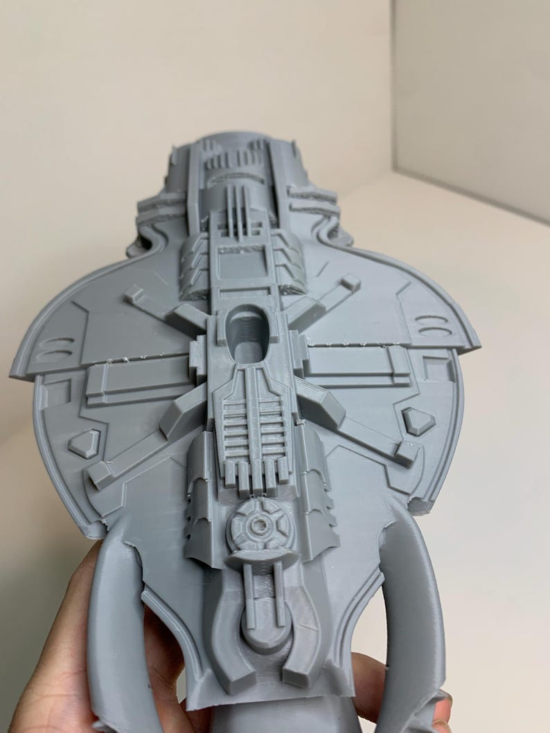 Ors-class Heavy Cruiser • 12″ Covenant Halo Model Kit With Stand • 3-D ...