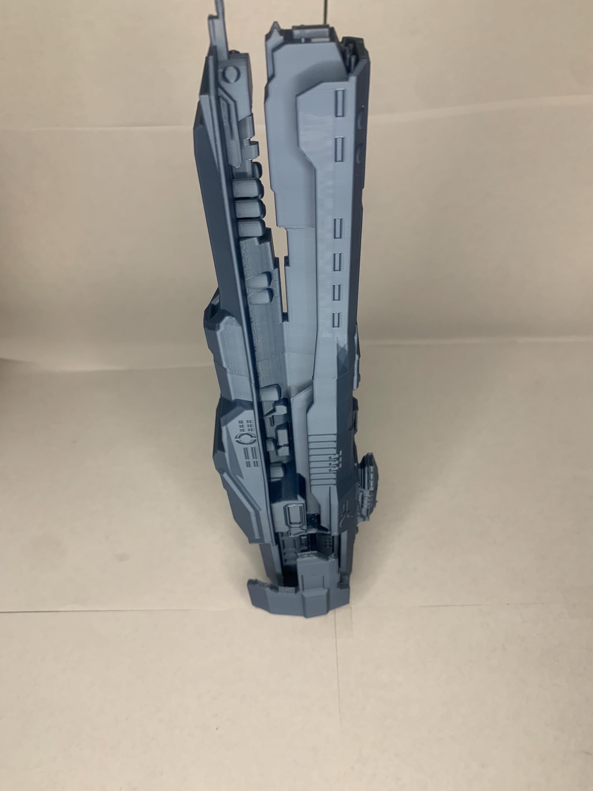 Strident-class Heavy Frigate • 12″ Halo-inspired Starship Model Kit ...