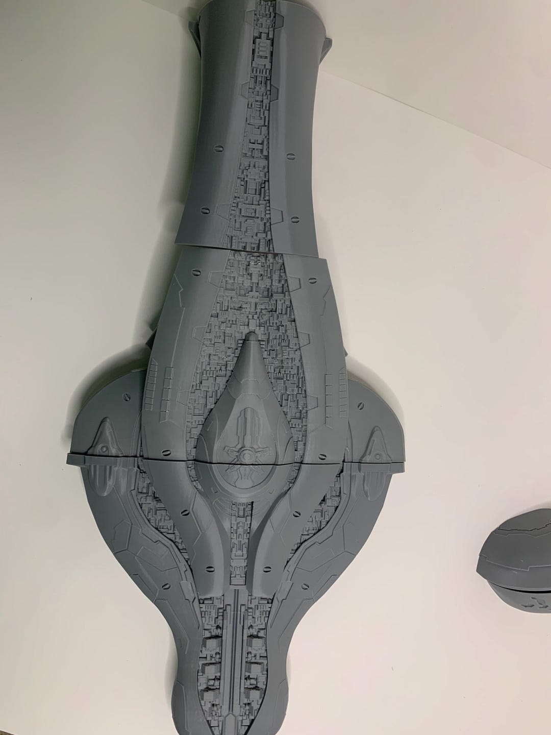 24" Covenant Assault Carrier Model Kit: Raw 3D Printed Sci-fi Ship - Etsy
