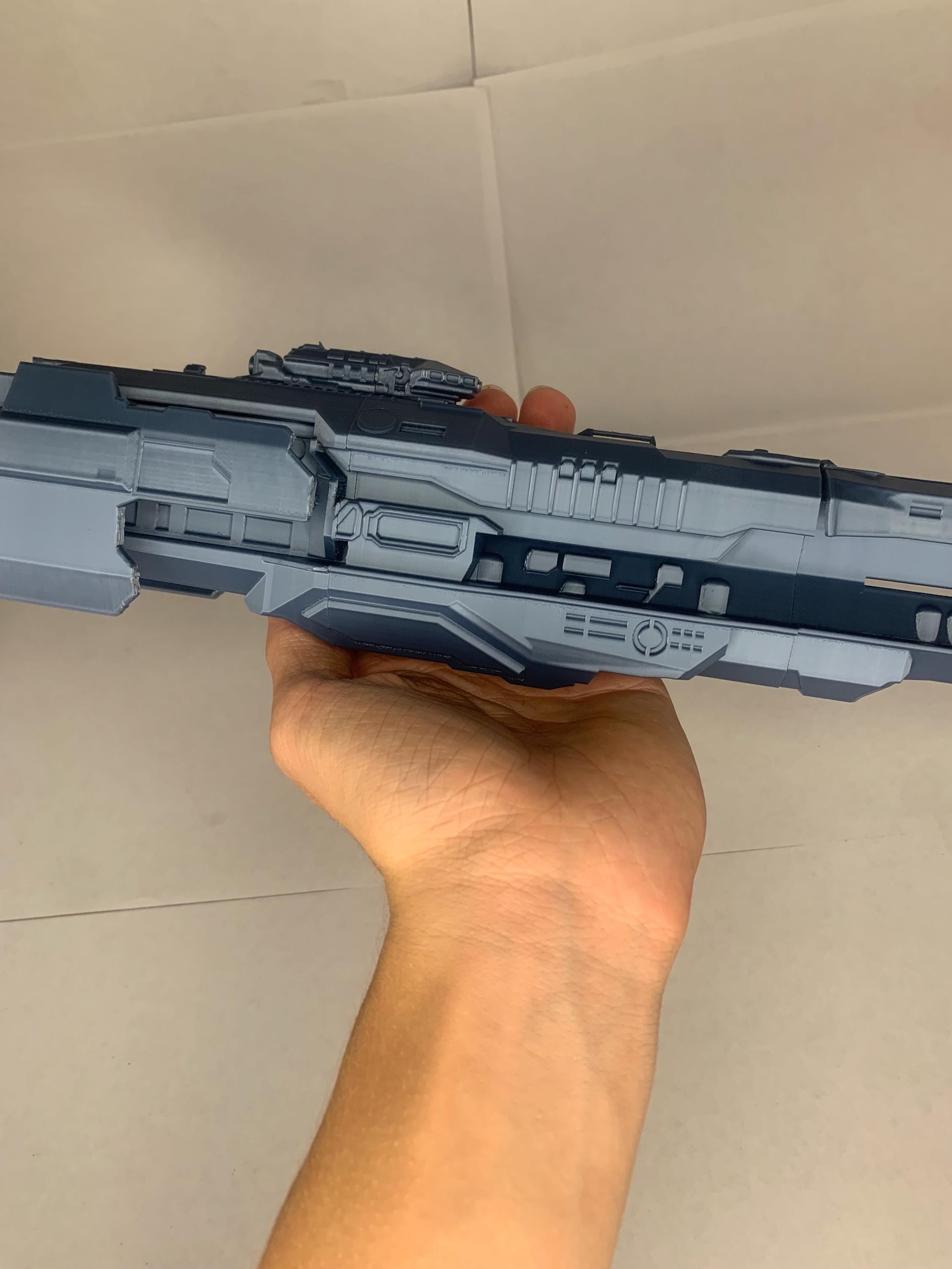 Strident-class Heavy Frigate • 12″ Halo-inspired Starship Model Kit ...