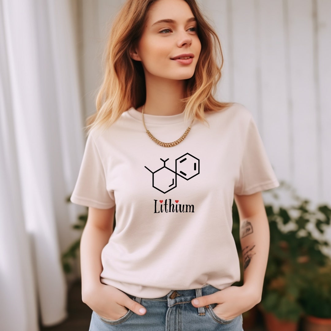 Lithium Molecule Mental Health Awareness T-shirt - Etsy