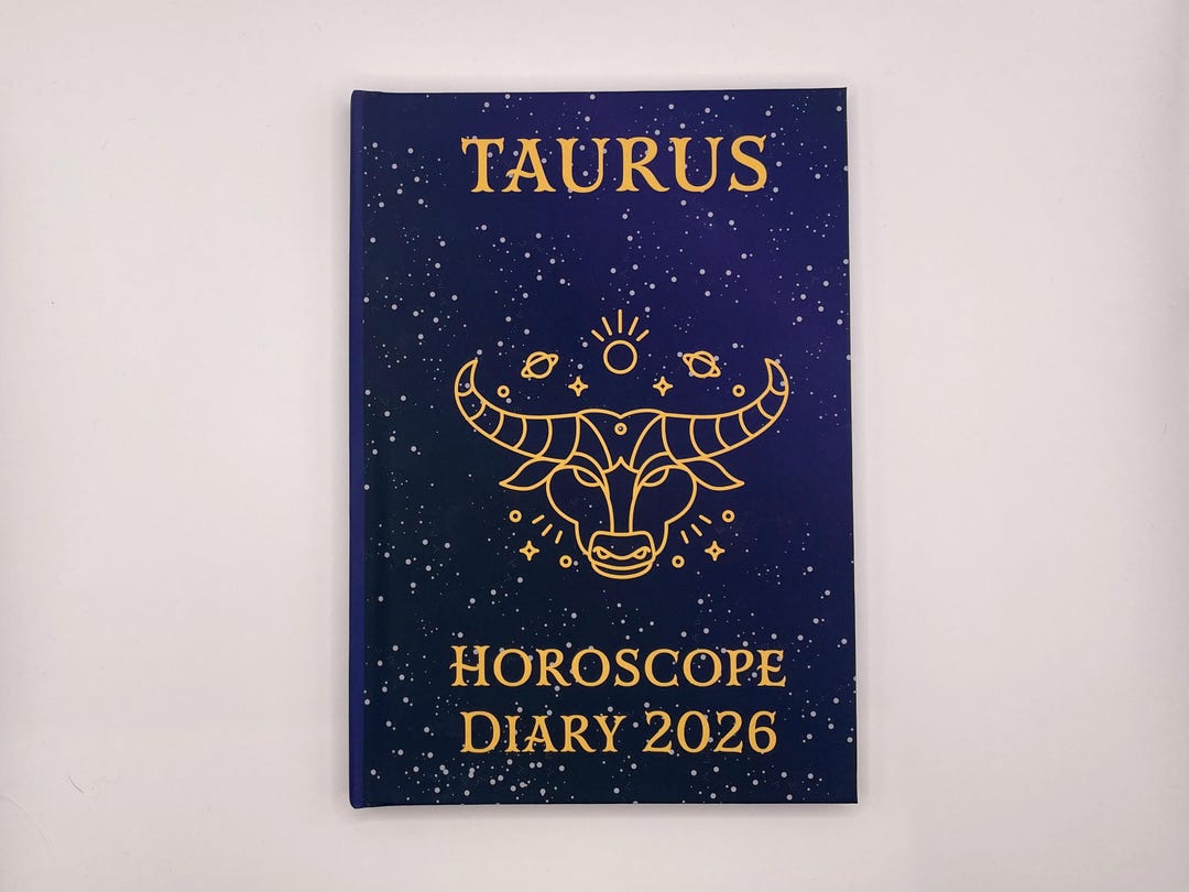 Taurus 2026 Astrology Diary – A5 Weekly Planner | Zodiac Journal ...
