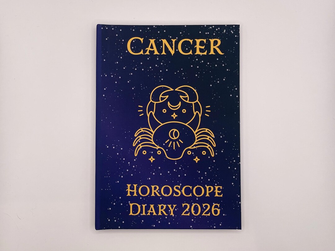 Cancer 2026 Astrology Diary – A5 Weekly Planner | Zodiac Journal ...