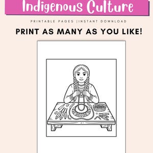 Indigenous Culture Coloring Pages for Kids & Adults: Native Traditions ...