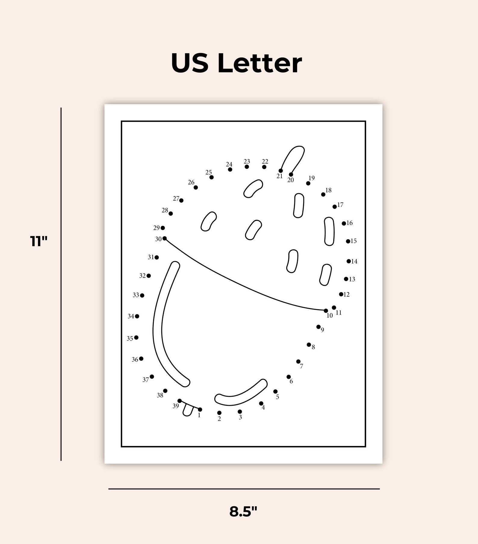 Fall Dot to Dot Worksheets for Kids: Easy Autumn Activity Printables ...
