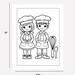 Little Chef Coloring Pages for Kids: Cooking & Kitchen Fun Activity ...
