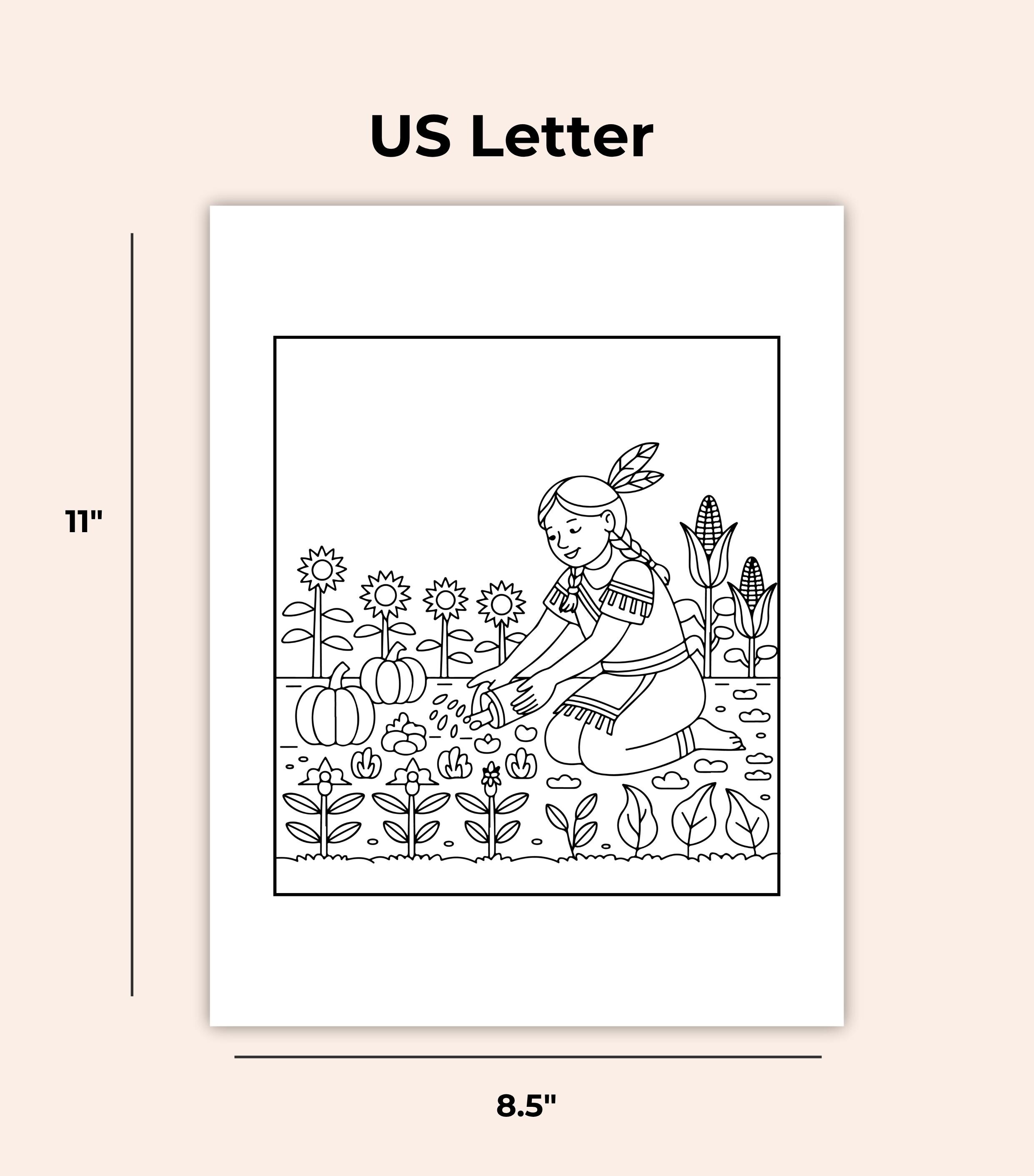 Indigenous Culture Coloring Pages for Kids & Adults: Native Traditions ...