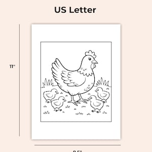 Autumn Farm Coloring Pages for Kids: Fall Harvest, Pumpkins, Barn ...