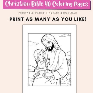 Christian Bible Coloring Pages for Kids – Printable Sunday School ...