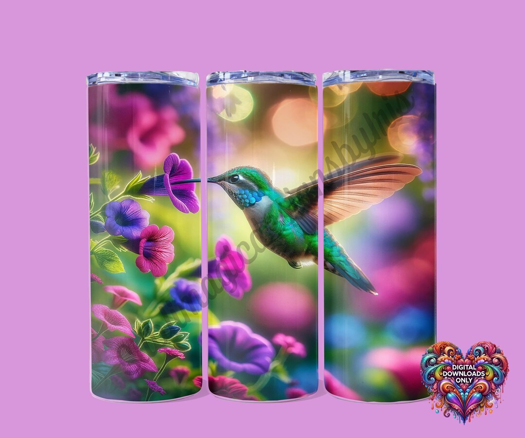 Hummingbirds Tumbler Wrap 20oz - Etsy