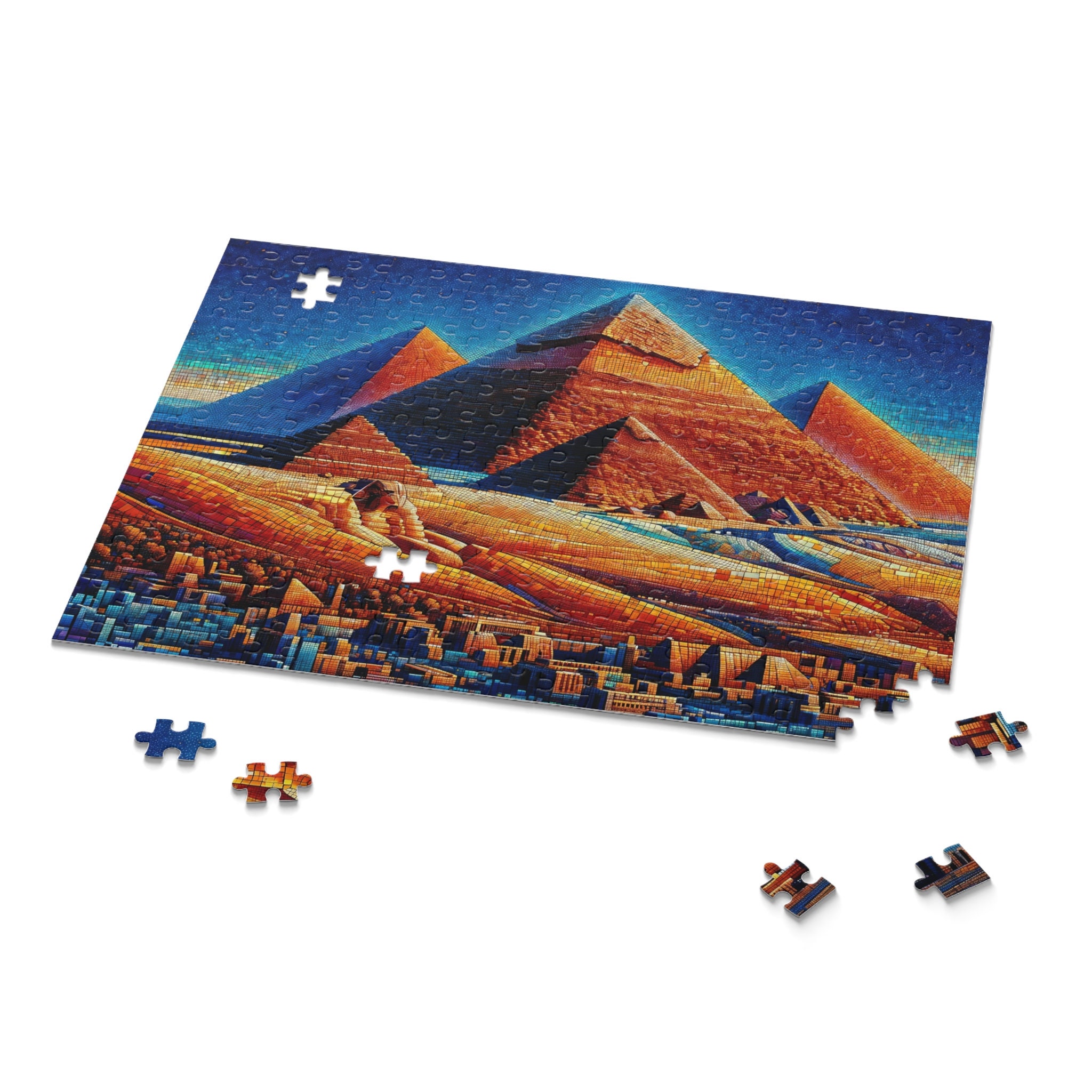 The Great Pyramid of Giza World Wonder Puzzle 120, 252, 500-piece - Etsy