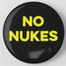 NO NUKES 1.25 or 2.25 Pinback Pin Button President Anti Donald Trump ...