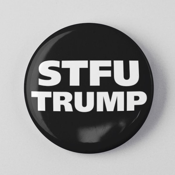 Shut up Button - Etsy