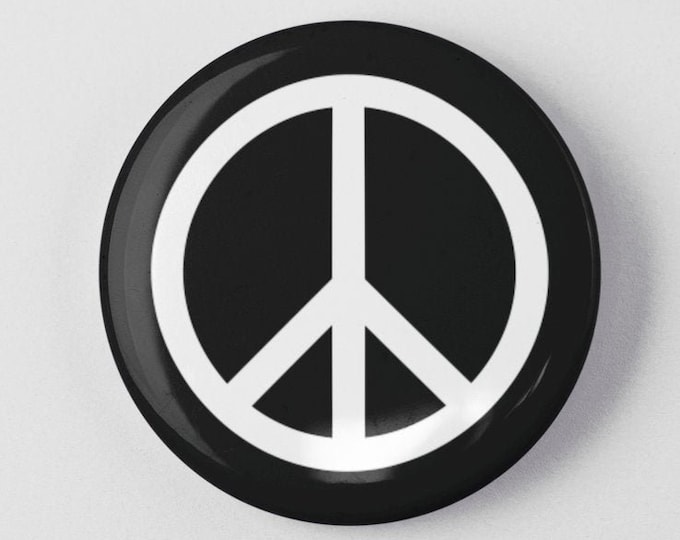 Peace Sign Button Pins - Etsy