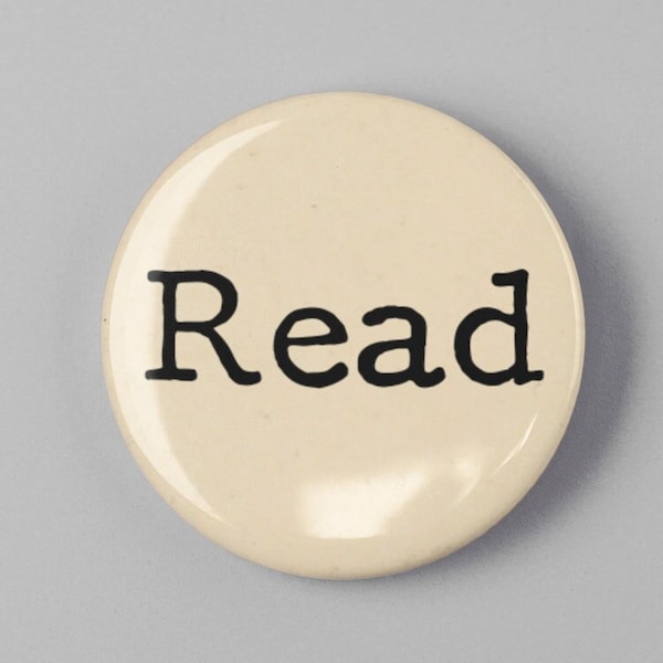 Library Button - Etsy