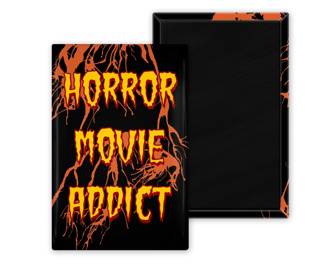 Horror Movie Addict 2 X 3 Inch Rectangle Refrigerator Fridge - Etsy