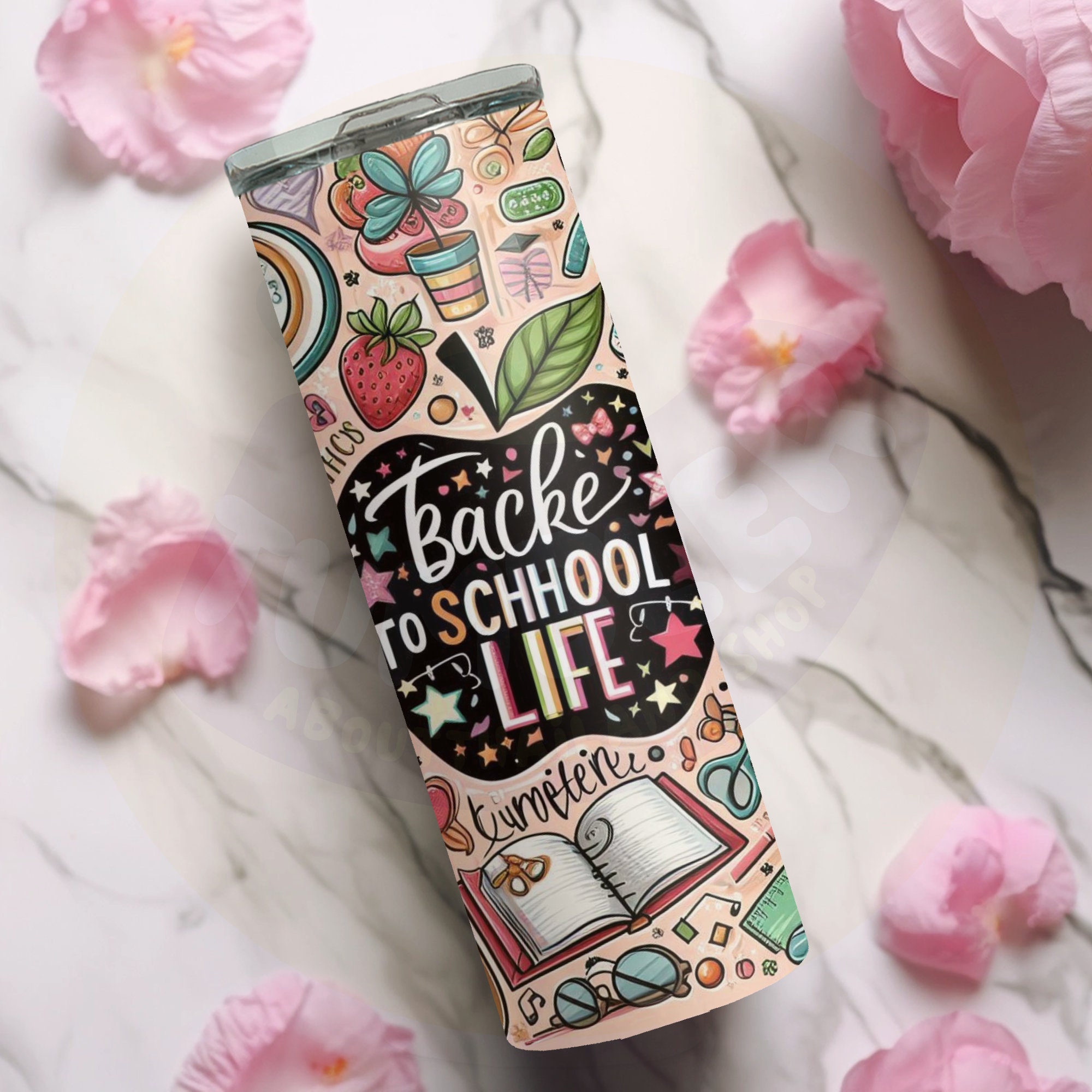 Teacher Life 20 Oz Skinny Tumbler , Sublimation Designs, Teacher ...