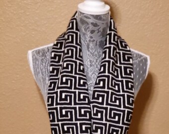 Greek Key Scarf - Etsy