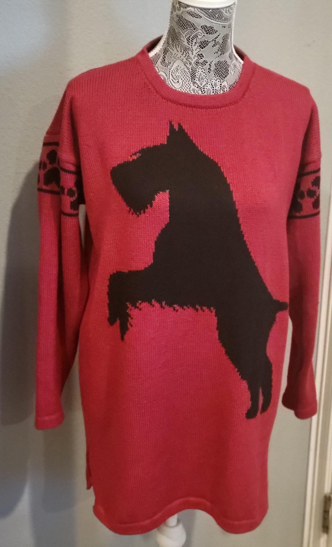 Giant Schnauzer Custom Knit Sweater See Details in the Listing With All ...