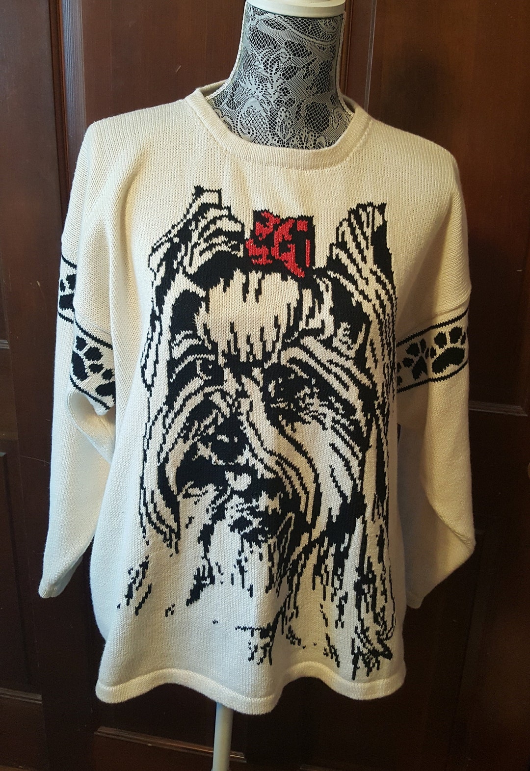 Yorkshire Terrier Yorkie Custom Knit Sweater See Details in the Listing ...