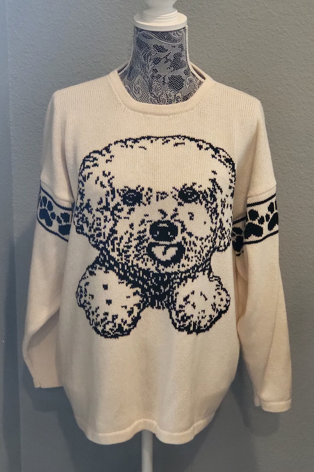 Bichon Frise Custom Knit Sweater See Details in the Listing With All ...