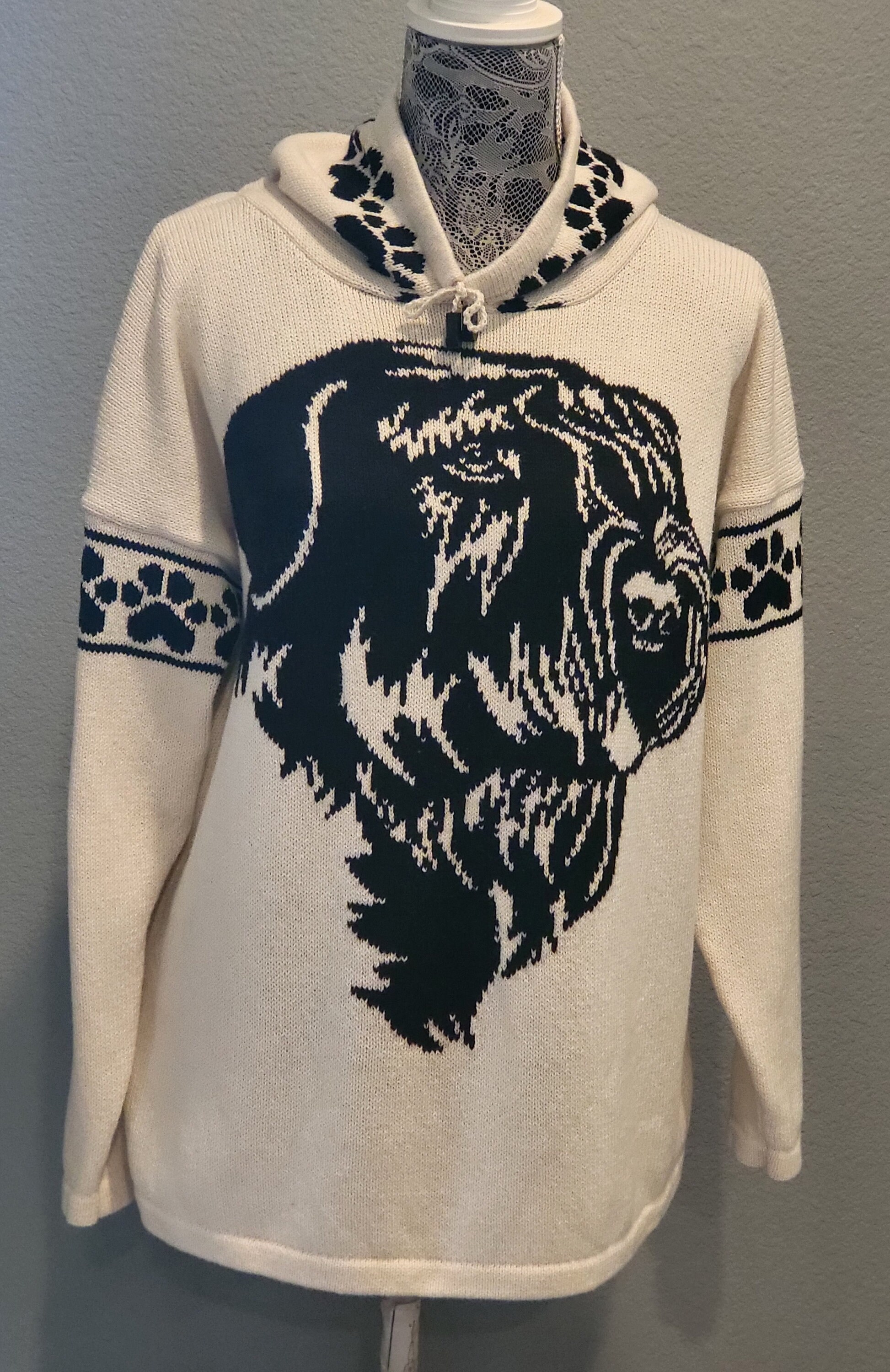 Schnauzer Giant Custom Knit Sweater See Details in the Listing With All ...